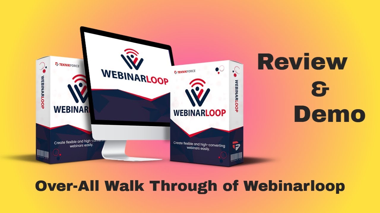 Webinar loop Review - Webinarloop Review Demo Bonus - All in One Live & Automated Webinar System ...