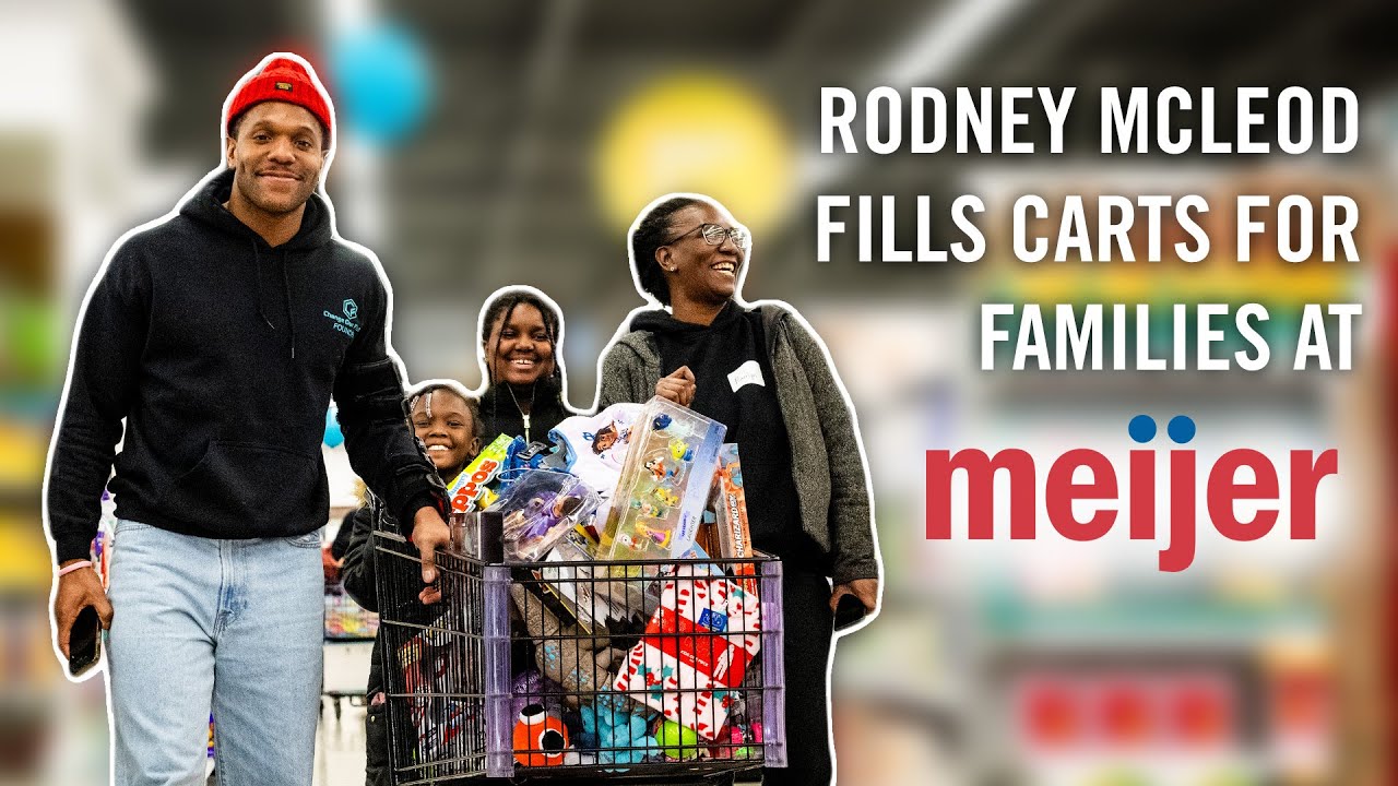 Rodney McLeod Jr. teams up with Meijer to host holiday “Fill-a-Cart ...