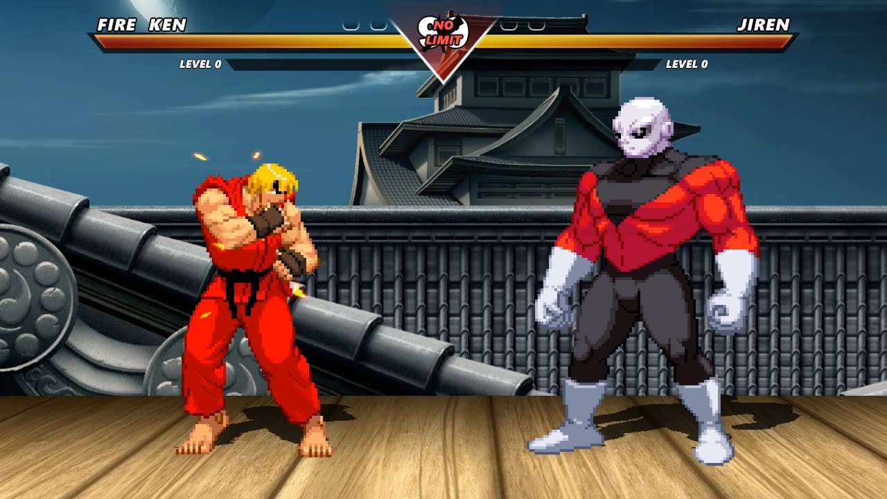 FIRE KEN vs JIREN - Highest Level Incredible Epic Fight! - YouTube