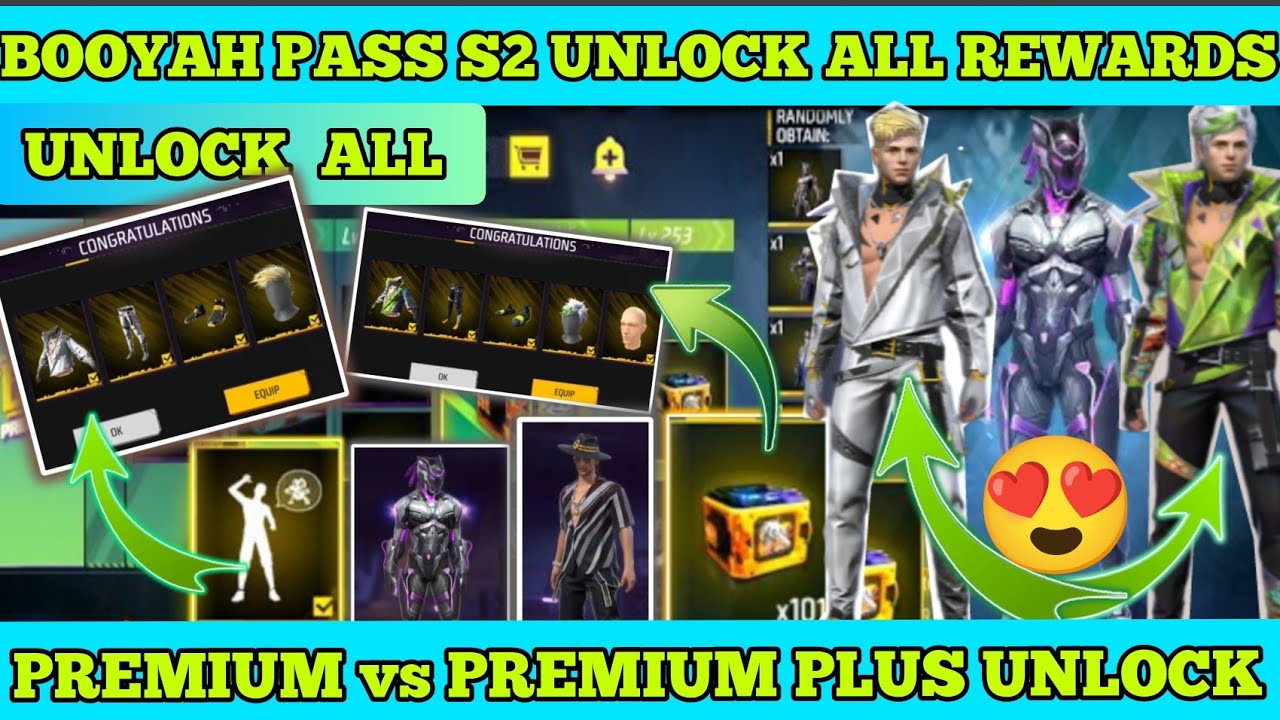 FREE FIRE NEW BOOYAH PASS 2 | BOOYAH PASS SEASON 2 FREE FIRE | FREE ...
