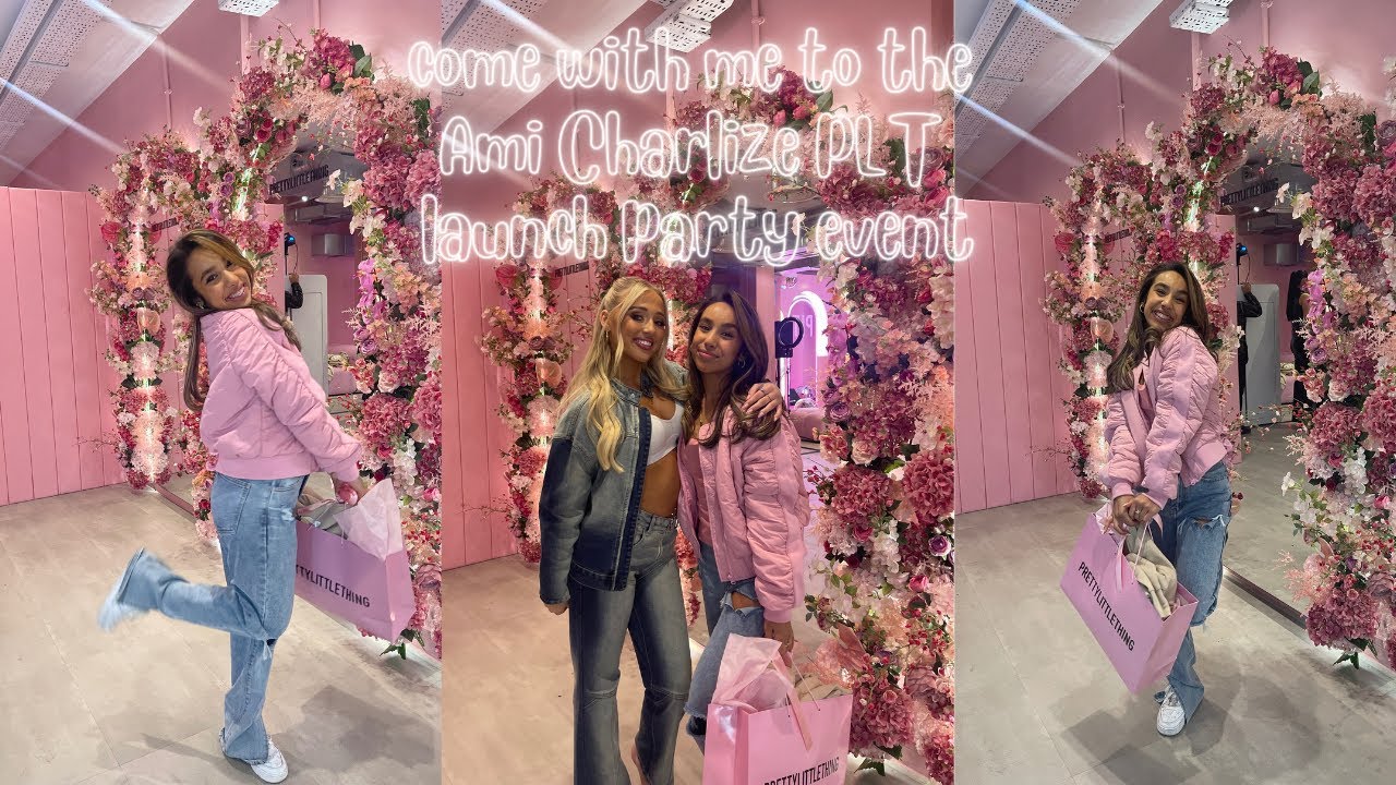 COME WITH ME TO THE PLT X AMI CHARLIZE LAUNCH EVENT || LAYLA ELENI ...