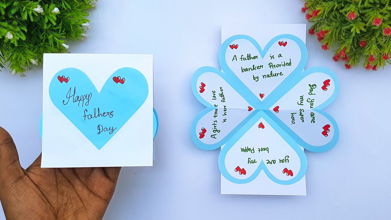 How To Make Easy Gift Card For Dad | Father's Day Greetings Card | DIY ...