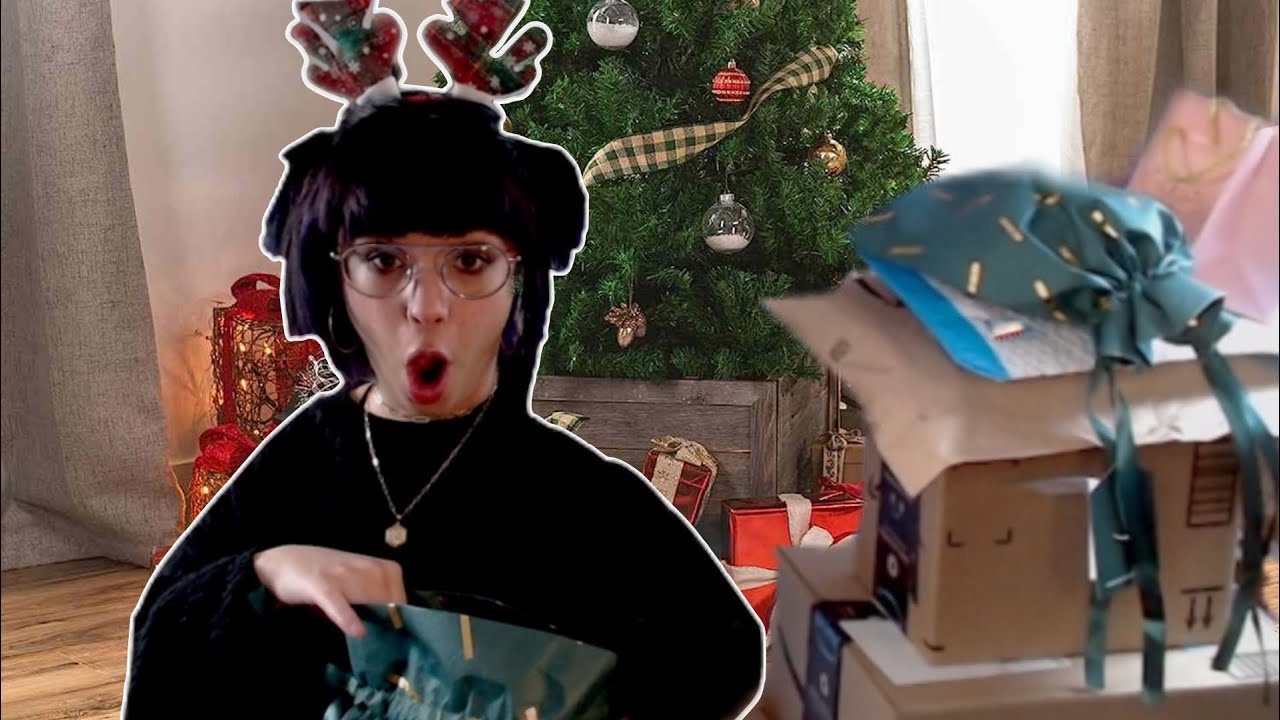 Opening Christmas Presents You Sent Me - YouTube