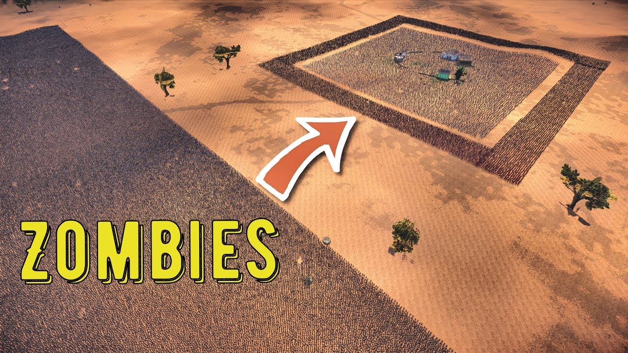 New Units! Alien Defens vs 1,300,000 Zombies - UEBS 2 - YouTube