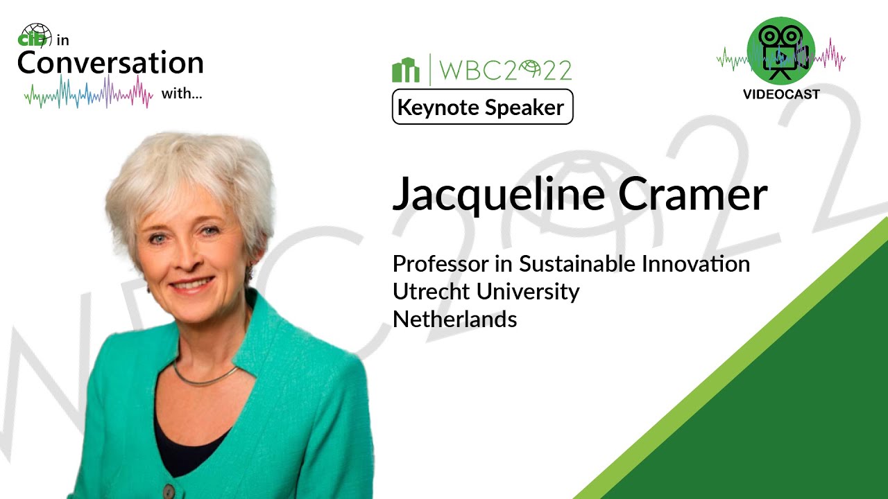 In Conversation with Jacqueline Cramer, World Building Congress 2022 ...