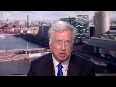 Michael Fallon Admits on BBC Newsnight that the Tories have not costed ...