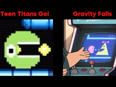 10 Pac-Man references in Cartoons - YouTube