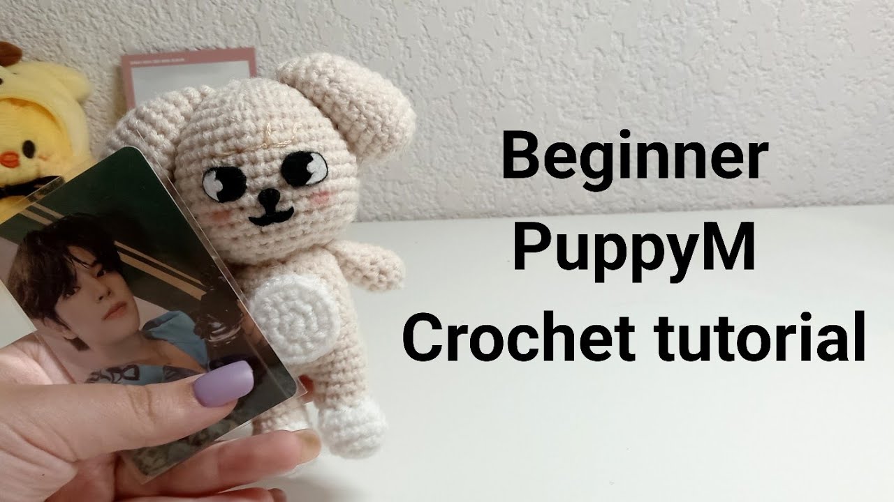 [Skzoo crochet tutorial #3] How to crochet stray kids skzoo PuppyM🐶 ...