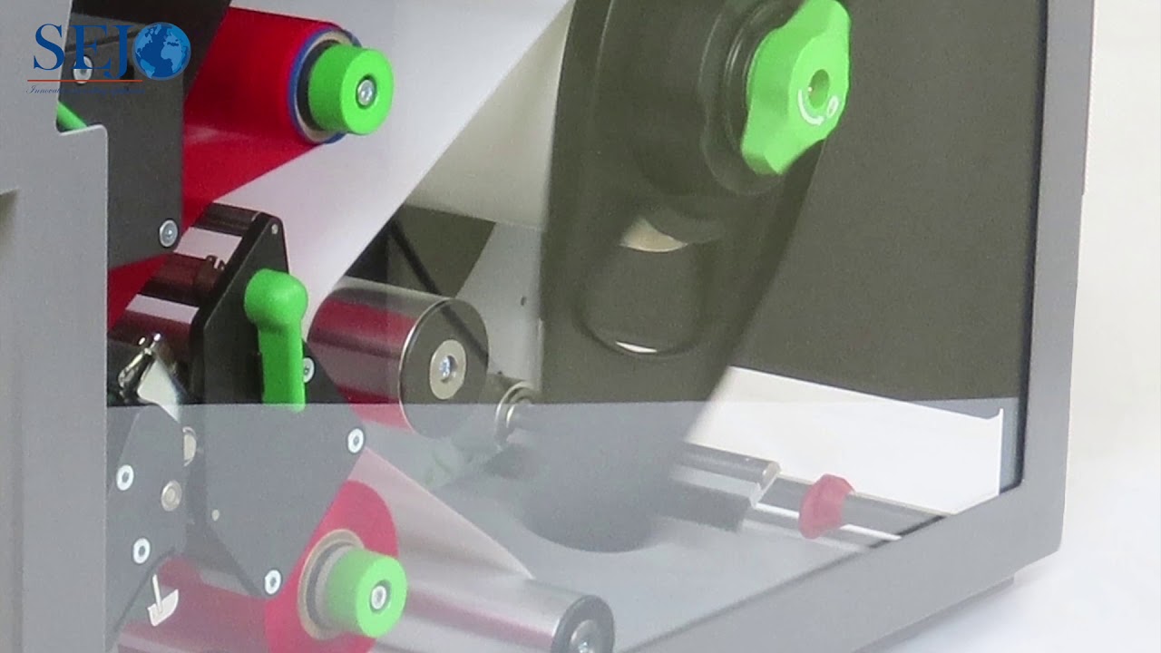 Impresora cab XC6 - YouTube