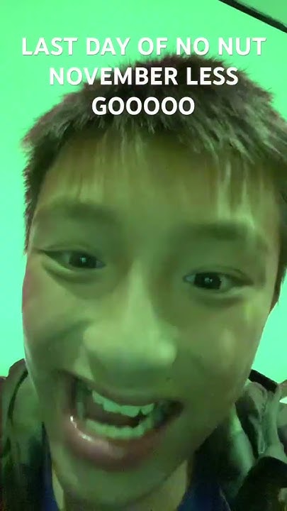 LAST DAY OF NO NUT NOVEMBER - YouTube