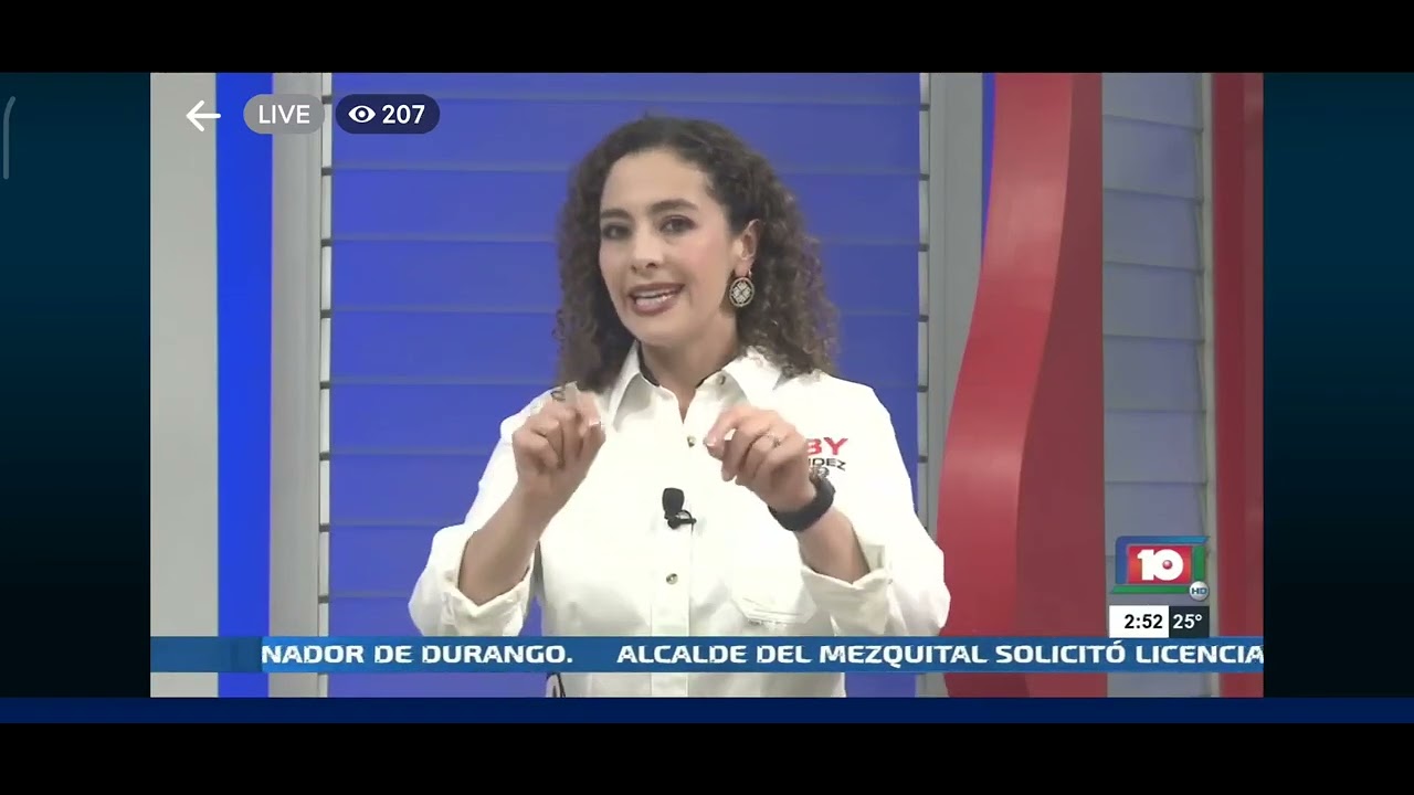 4 3 24 Gavye Hernández en canal 10 de Durango - YouTube