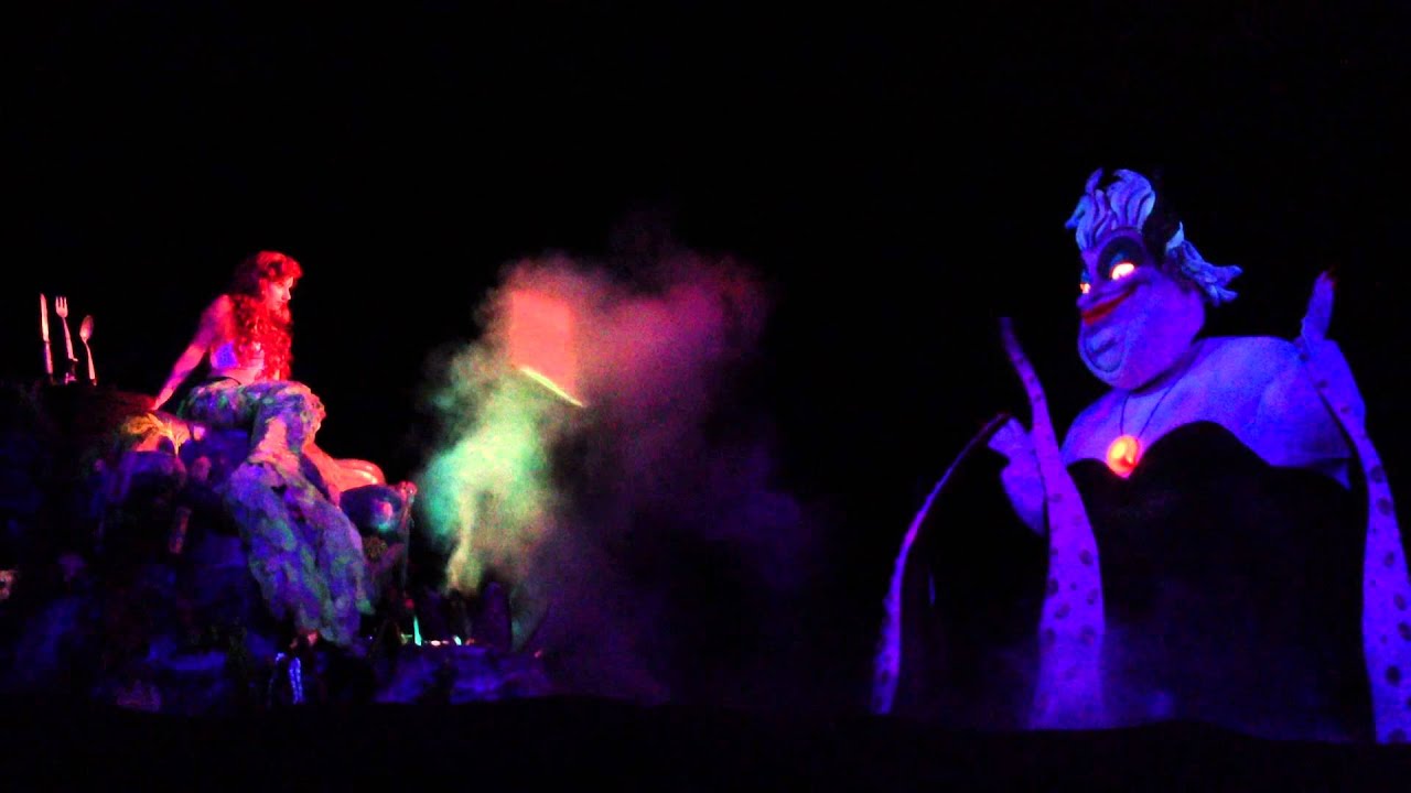 Ursula in the Little Mermaid Show - YouTube