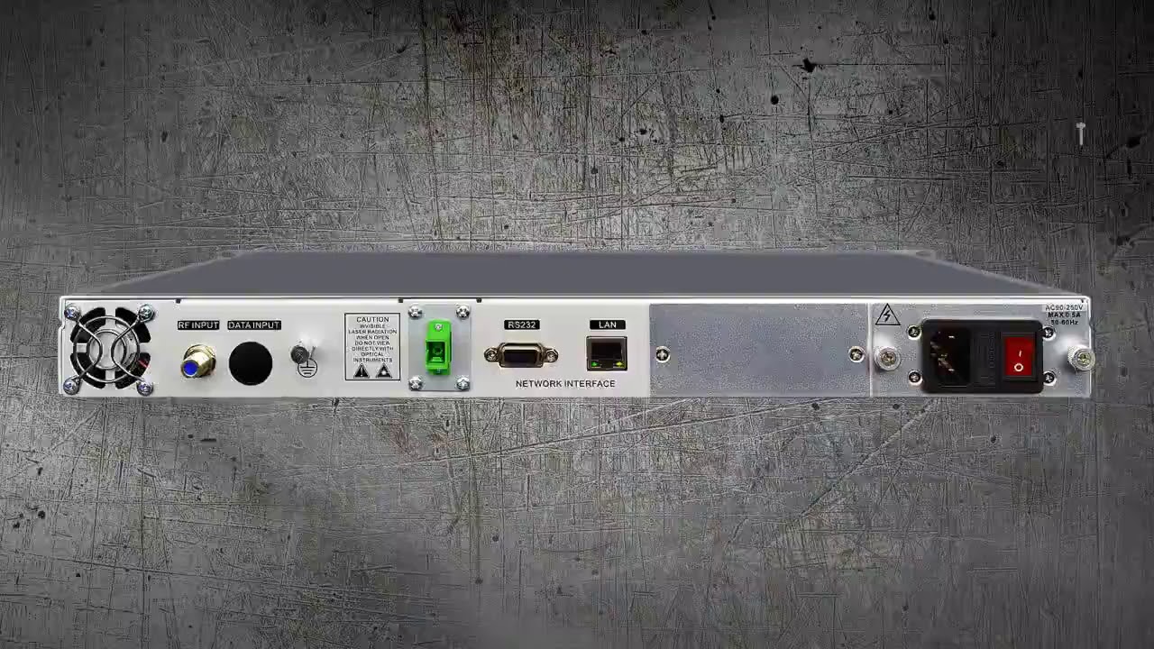 32 mW CATV RF Over Fiber Tx 45-870 MHz - YouTube