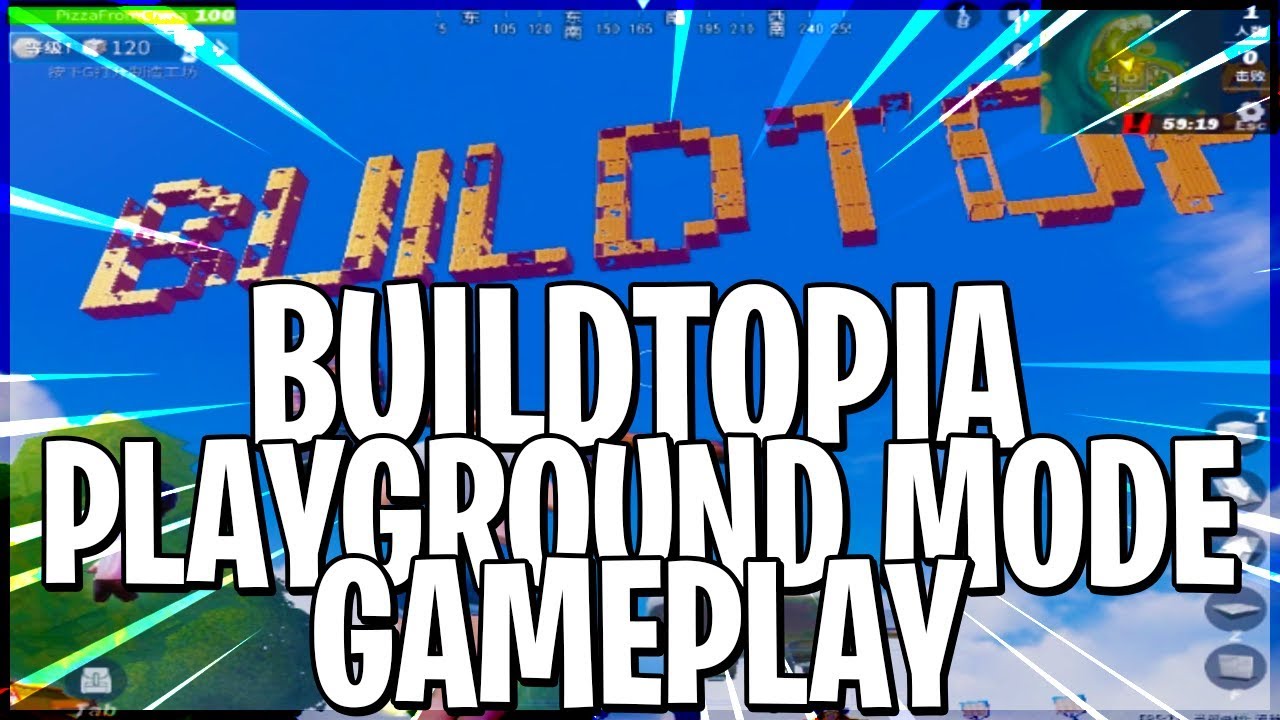 *BUILDTOPIA PLAYGROUND MODE GAMEPLAY* l *BUILDTOPIA BETTER THAN ...