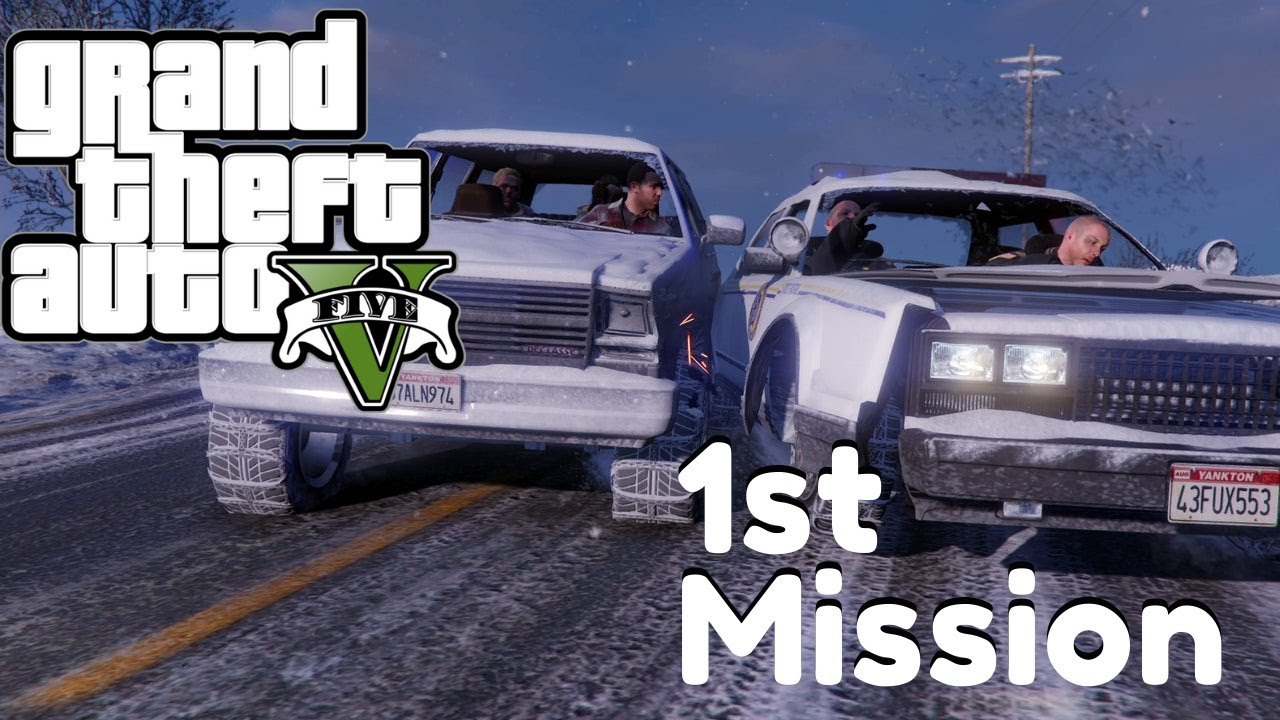 GTA 5 || 1st Mission || Prologue || Gameplay Walkthrough || with Major ...