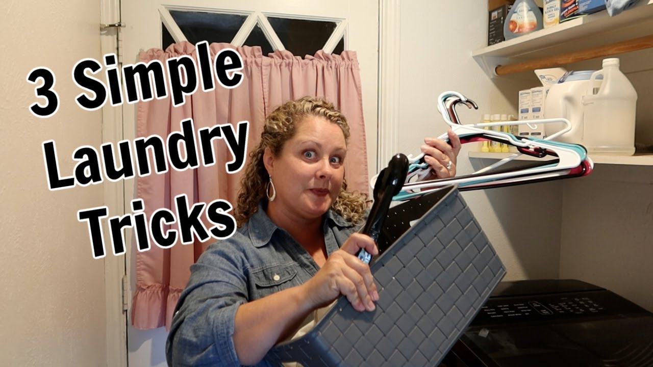 Three Laundry Tricks to Make Family Laundry Life Easier - YouTube