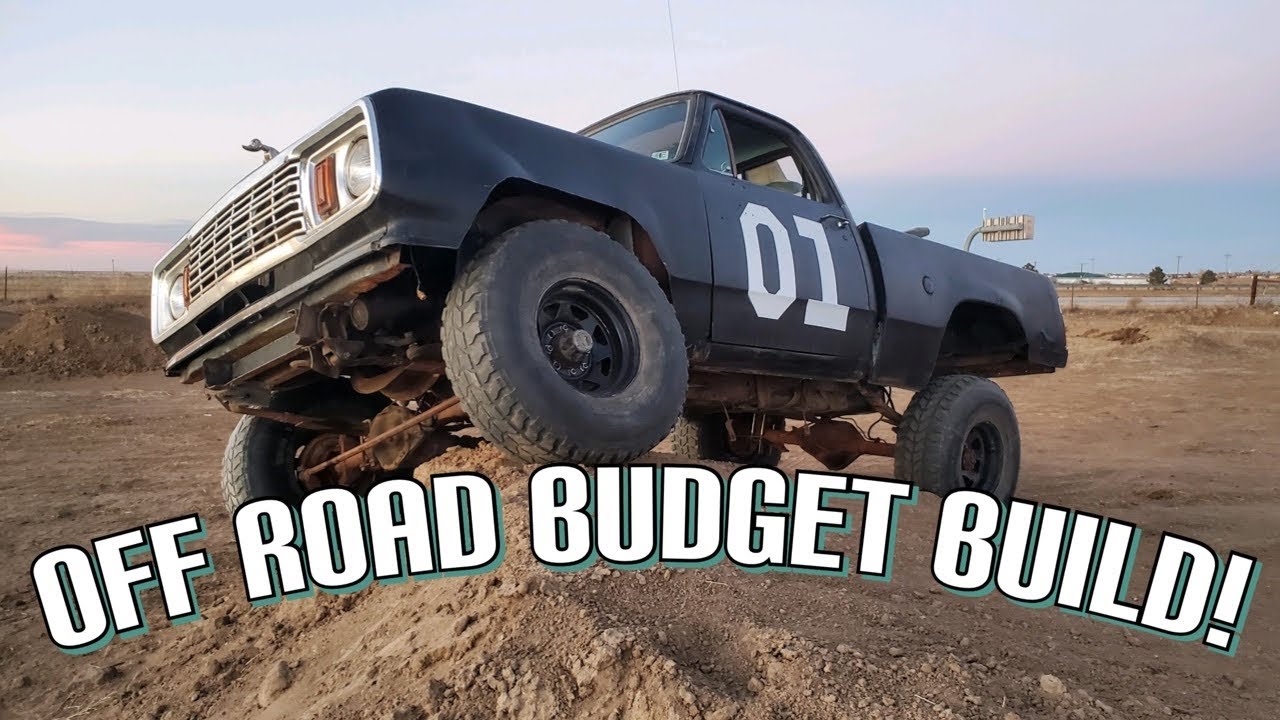The Budget Off Road Truck Build Gets Dodge axles! - YouTube