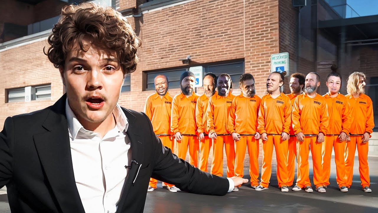 Bailing 10 Strangers Out Of Jail! - YouTube