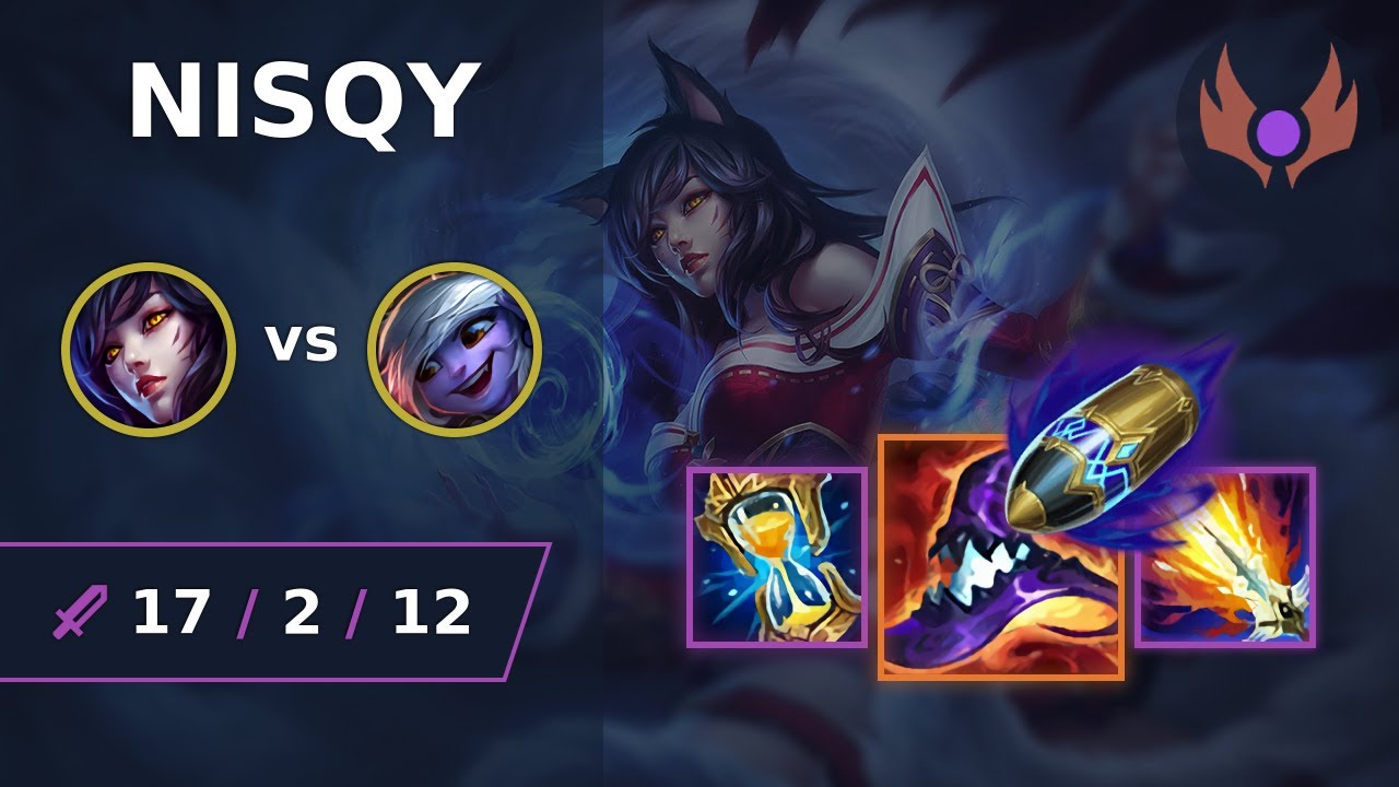 [ Nisqy ] Ahri MID vs Tristana | EUW MASTER | LOL Season 2024 - YouTube