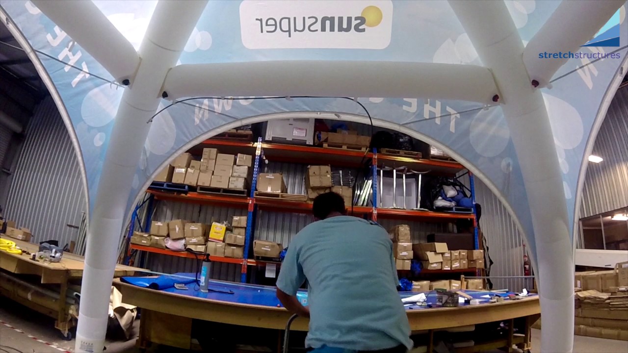 Misting Tent Installation Video - YouTube