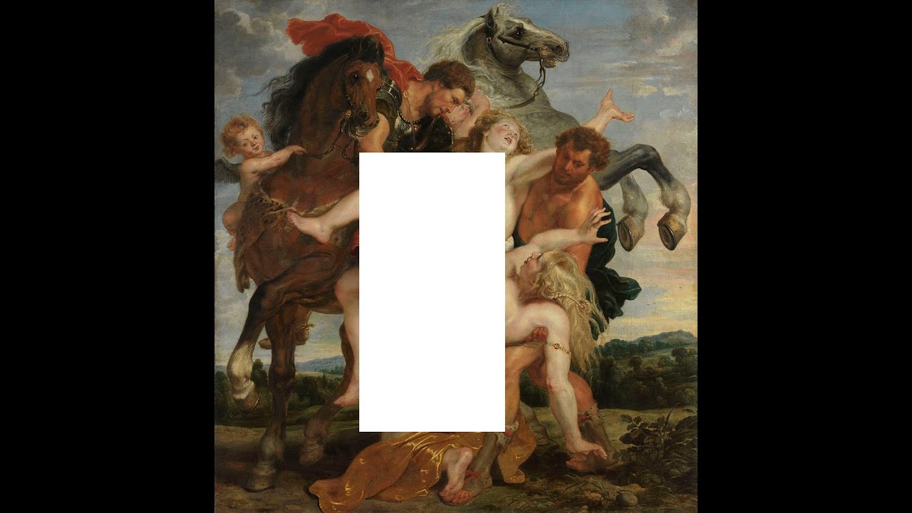 L’Enlèvement des filles de Leucippe de Rubens - analyse du table - YouTube