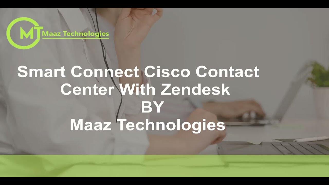 MT SmartConnect For Cisco Contact Center with Zendesk - YouTube