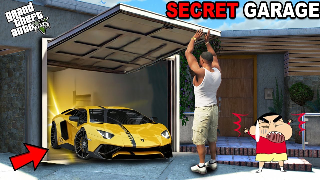Franklin's SECRET Garage in GTA 5! 🚗🔥 Hidden Supercars Inside! - YouTube