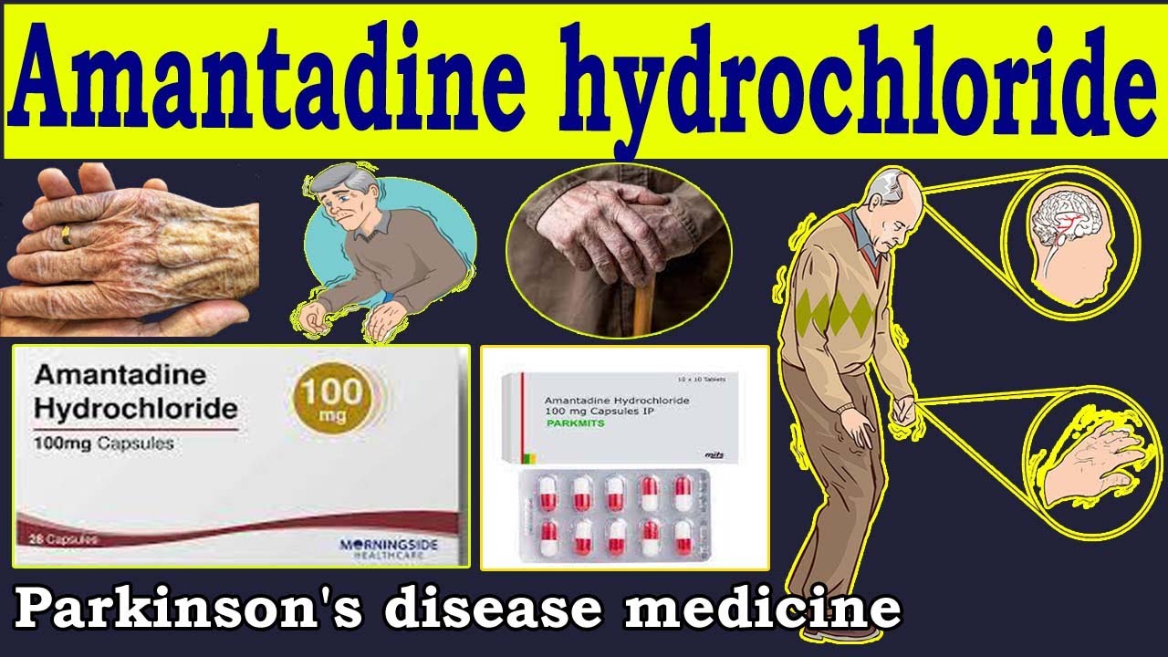 Amantadine mechanism of action| Amantadine hydrochloride 100 mg | Uses ...