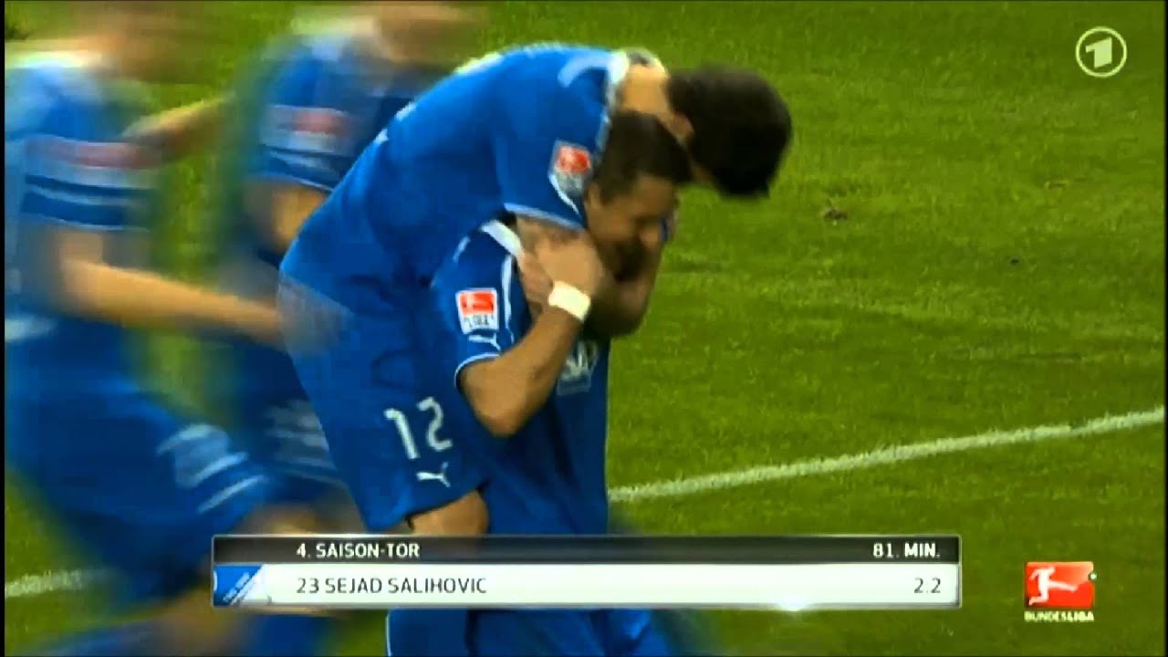 Sejad Salihovic geiler Freistoßtreffer | TSG 1899 Hoffenheim - Hertha ...