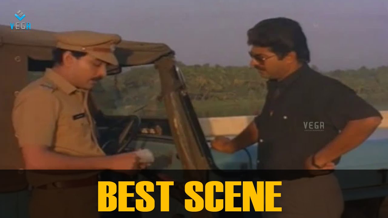 Mammootty, Urvashi, Jagathy Sreekumar and Sreenath Best Scene ...