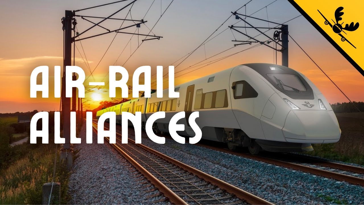 How trains can replace planes: What are air-rail alliances? - YouTube