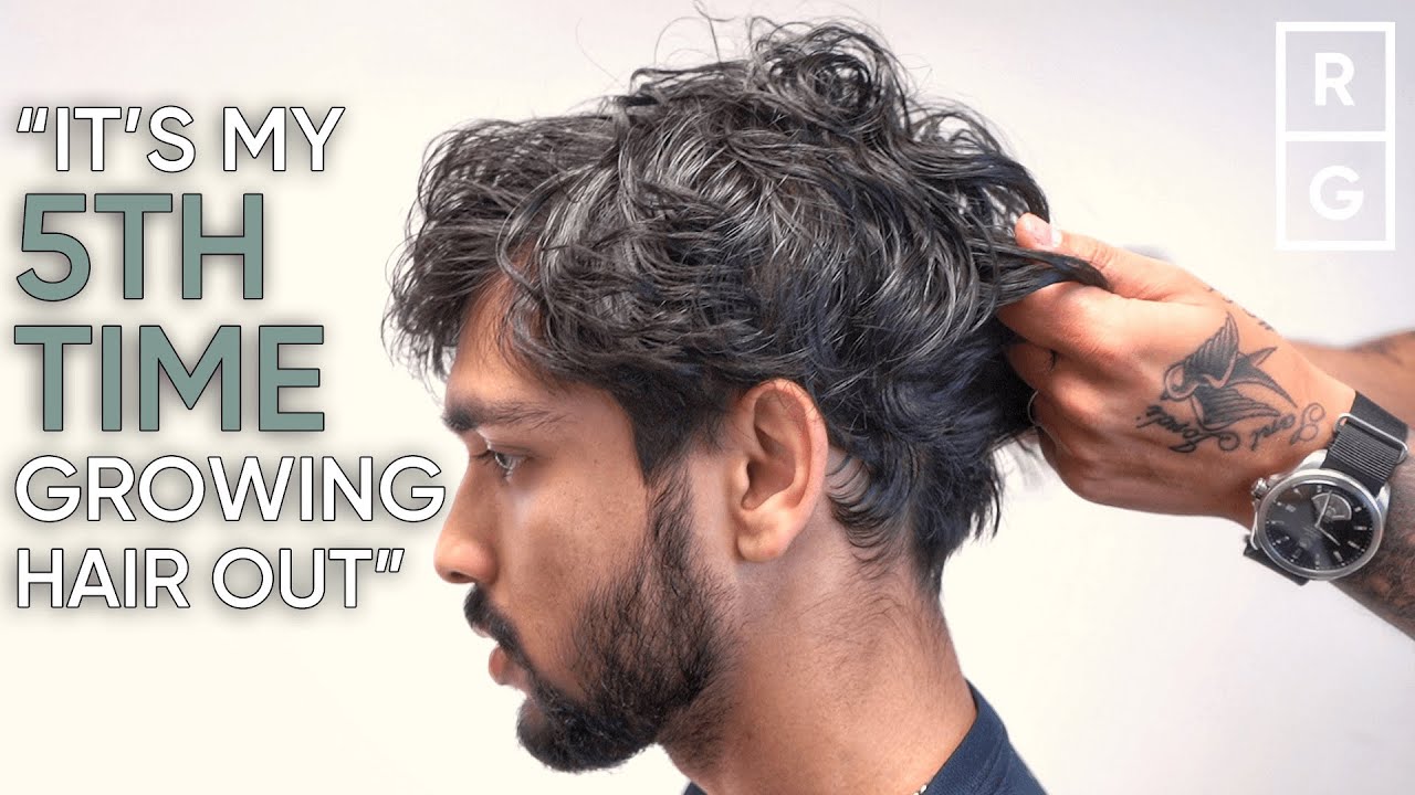 "It's My 5th Time Trying to GROW MY HAIR OUT" - YouTube