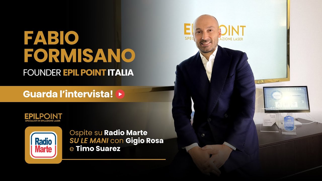Fabio Formisano di EPIL POINT ospite su Radio Marte | Intervista ...