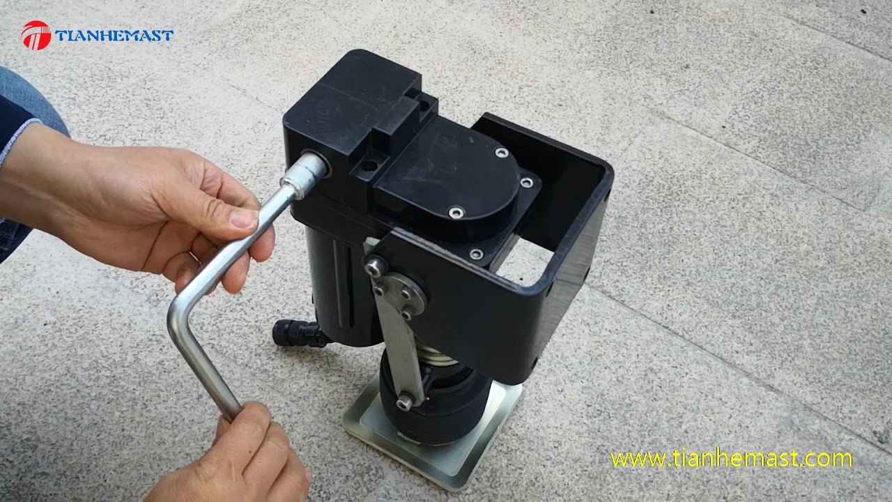 4T vehicle leveling Jack system - YouTube