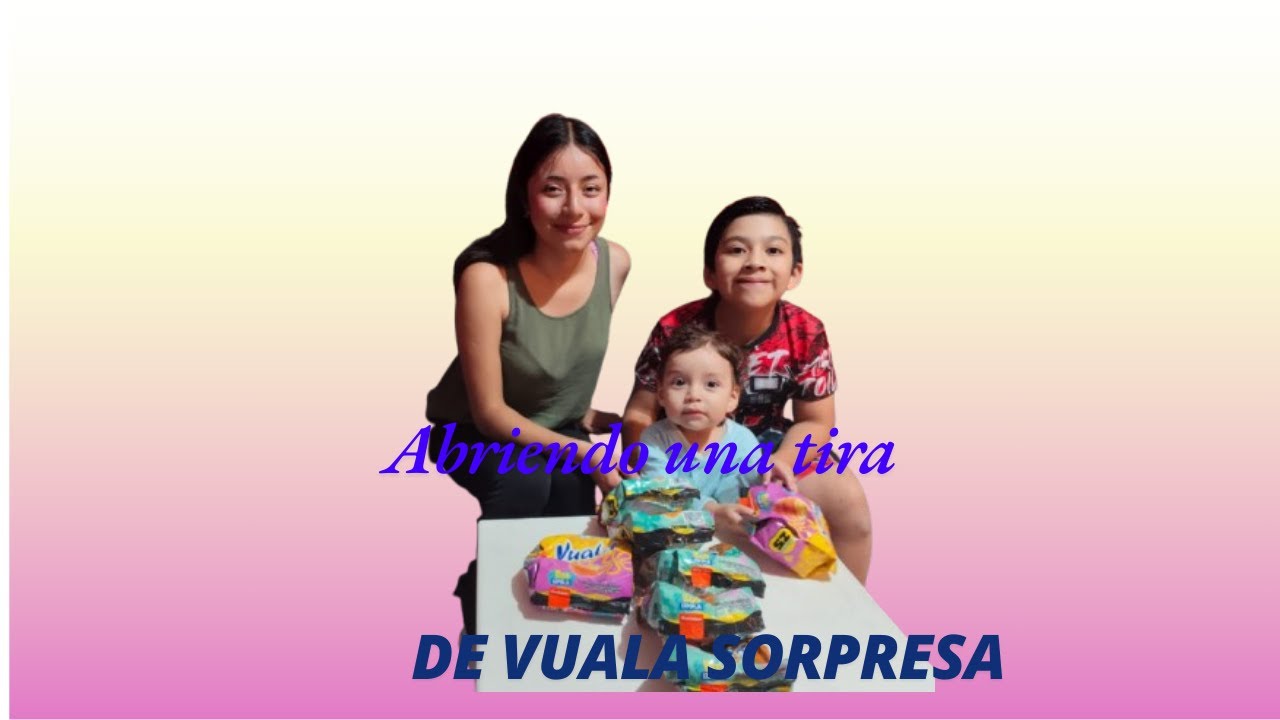 Abriendo una tira de vuala sorpresa - YouTube