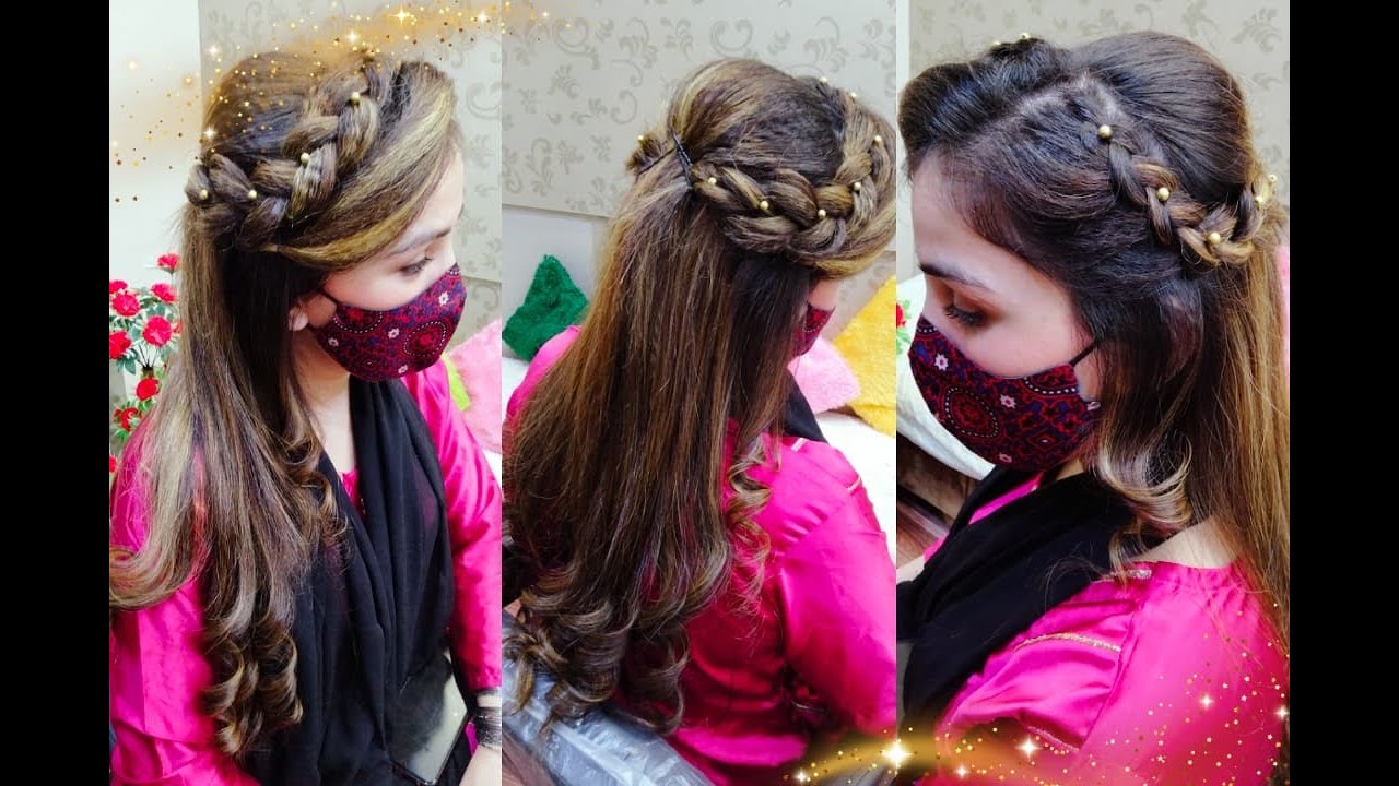 Parlour m bnaya Hair Style || Zainab Hamza Vlogs - YouTube