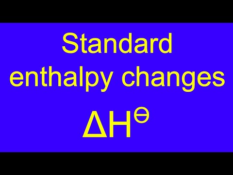 Enthalpy Symbol