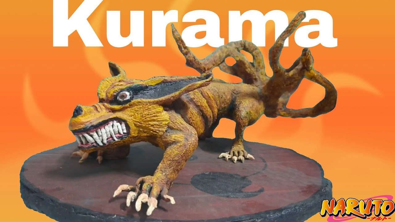 How To Make Kurama:The Nine Tailed Fox | Kurama | Alka's Creative Hub ...