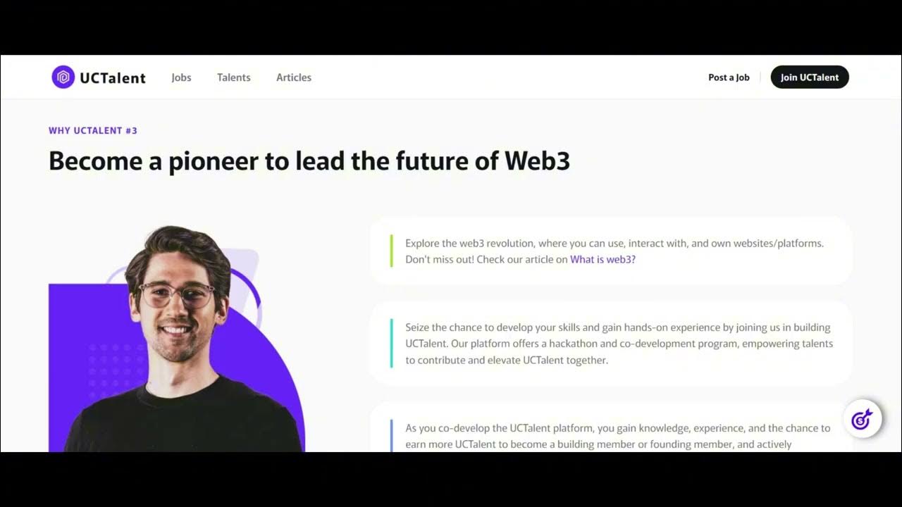 UCTalent - The Privacy Web3 Talent Platform - YouTube