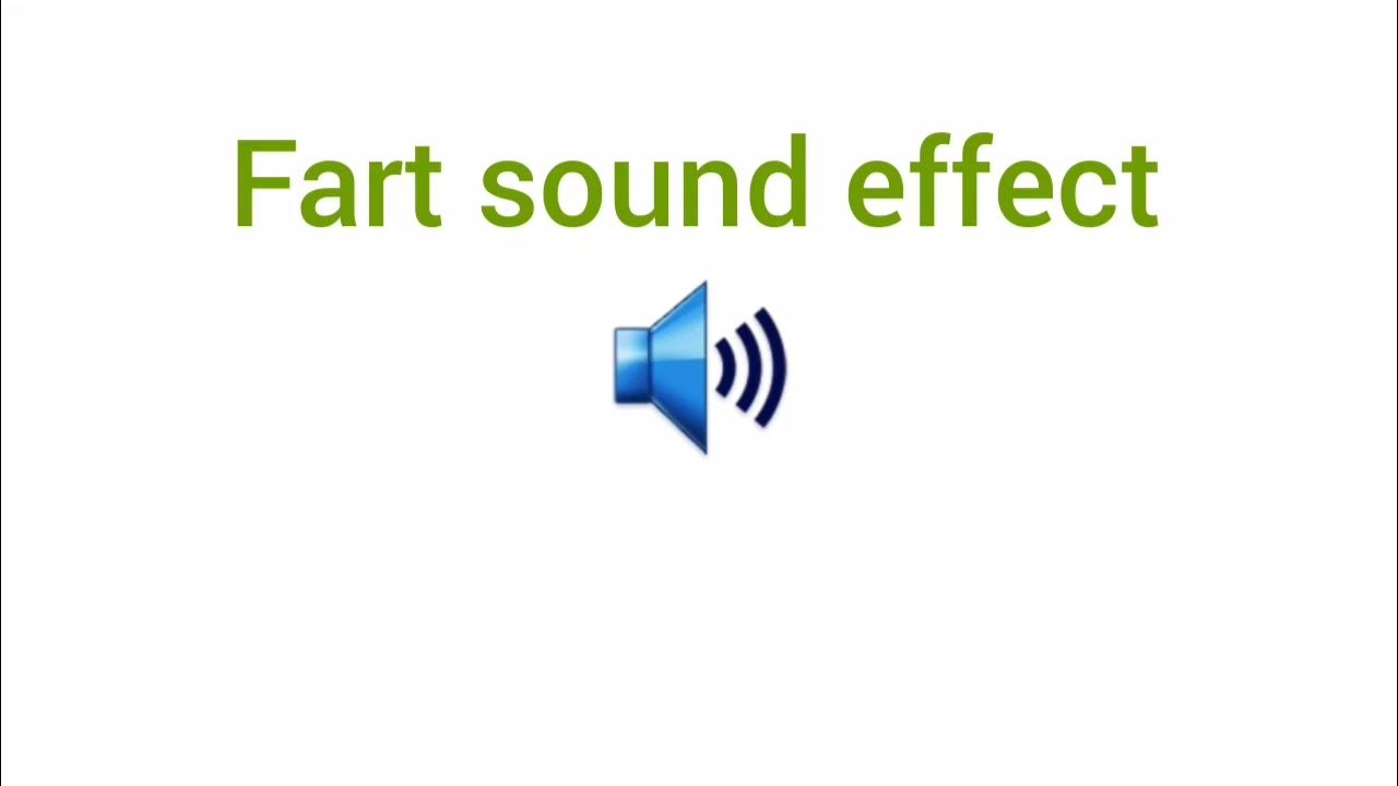 FREE Fart Sound effects- Human noise - YouTube