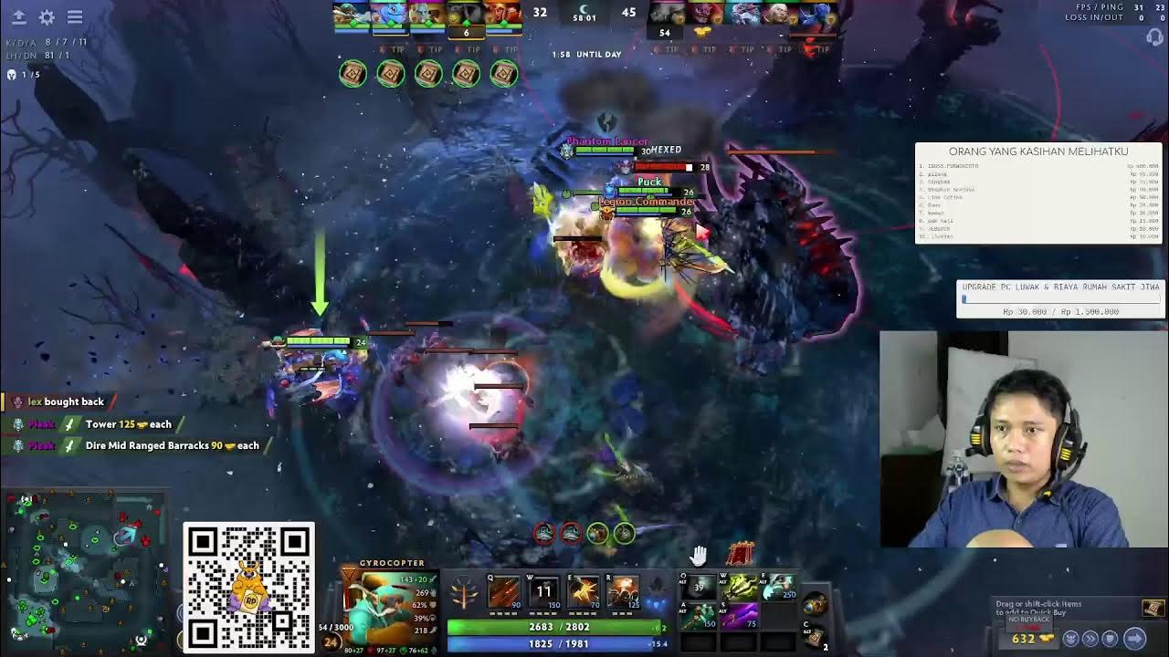 RANKED DOTA 2 SOLO/MABAR SAMA SIAPAPUN! BANTU 1K SUBS BRO! BIAR DAPET SETORAN! - YouTube