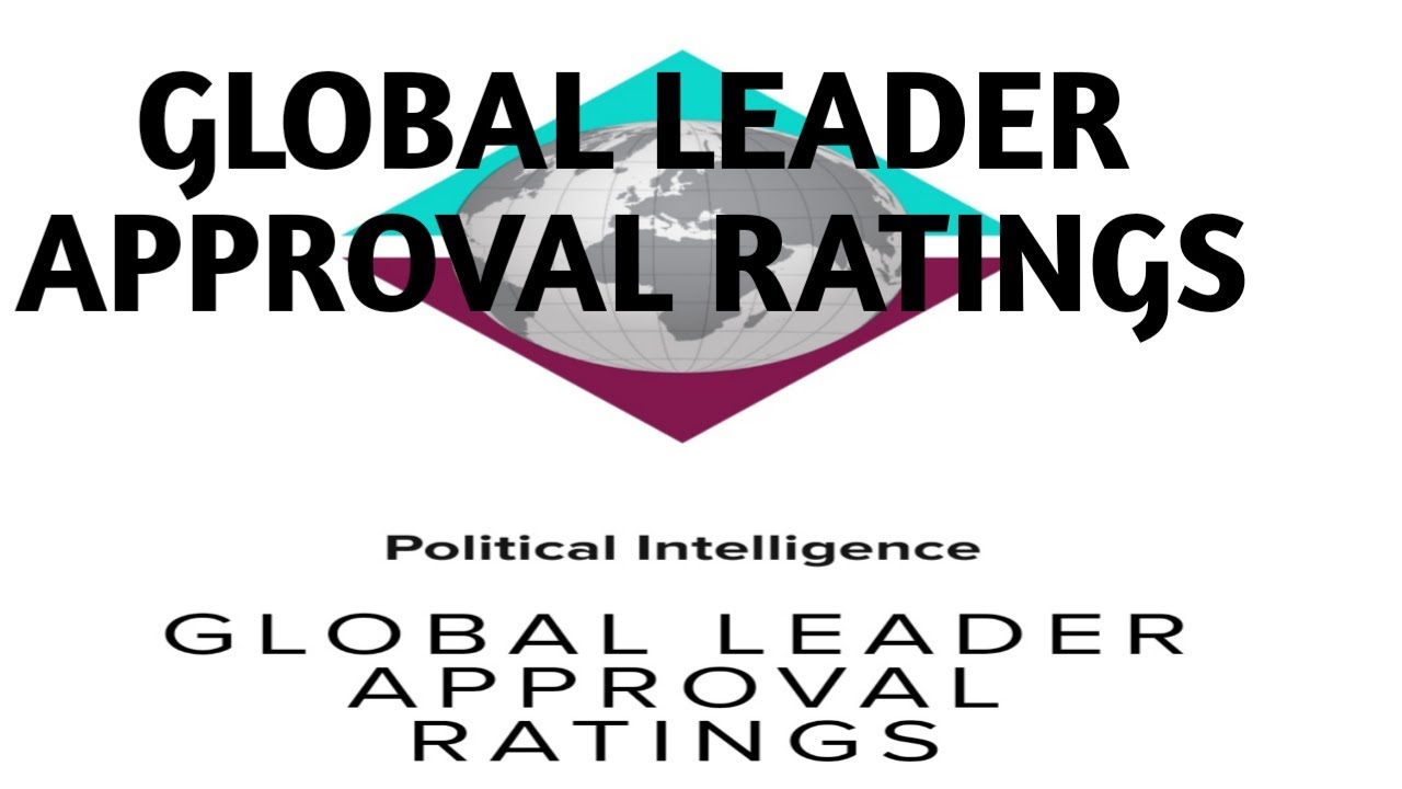 GLOBAL LEADER APPROVAL RATINGS 2023 | US BASED SURVEY | MORNING CONSULT ...