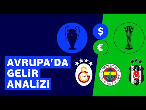 Temsilcilerimizin Bu Sezonki Gelir Analizi | Avrupa Maçlarında Ne Kadar Kazandık?