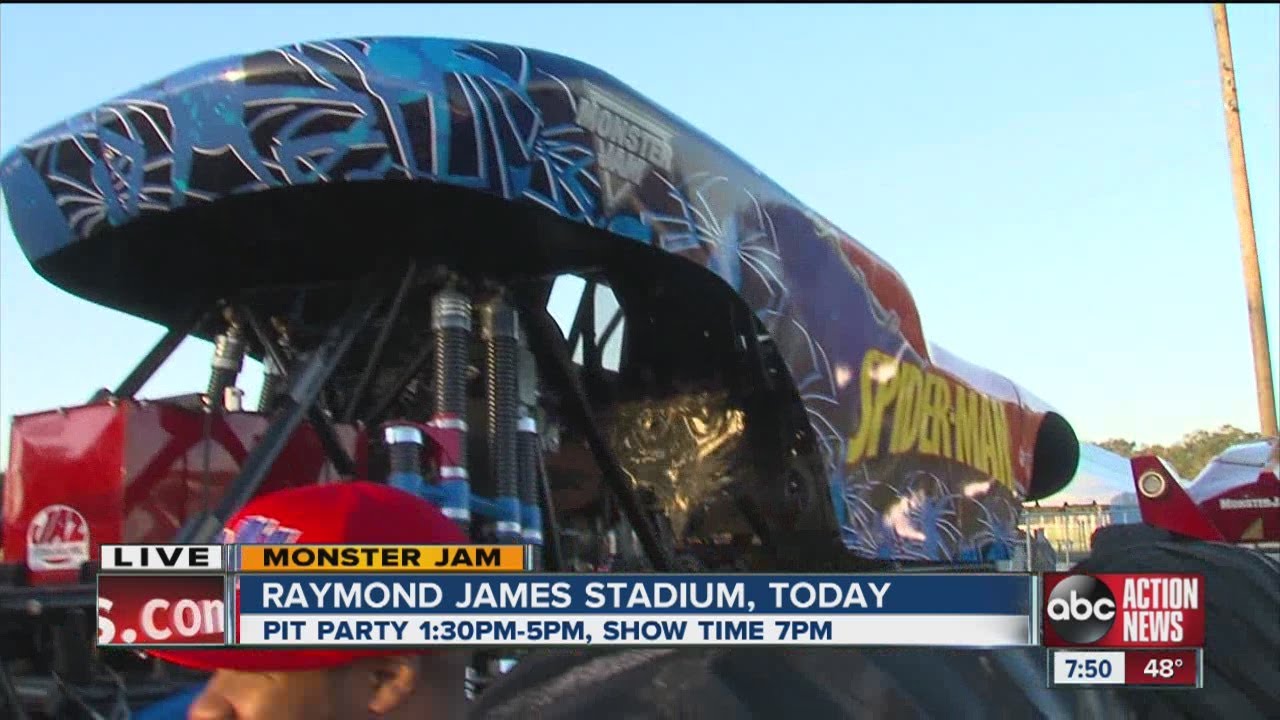 Monster Jam Spider-Man - YouTube