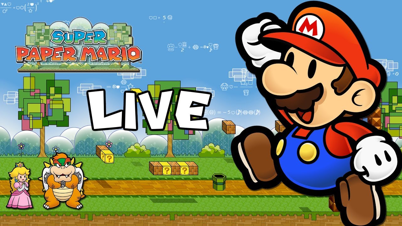 Chapter 6 | Super Paper Mario #6 (Elec's Wii Marathon) | Facecam ...