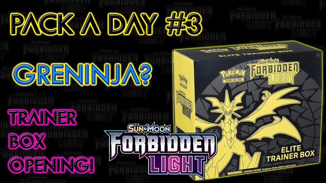 Forbidden Light Trainer Box #1 Pack A Day Episode 3 - YouTube