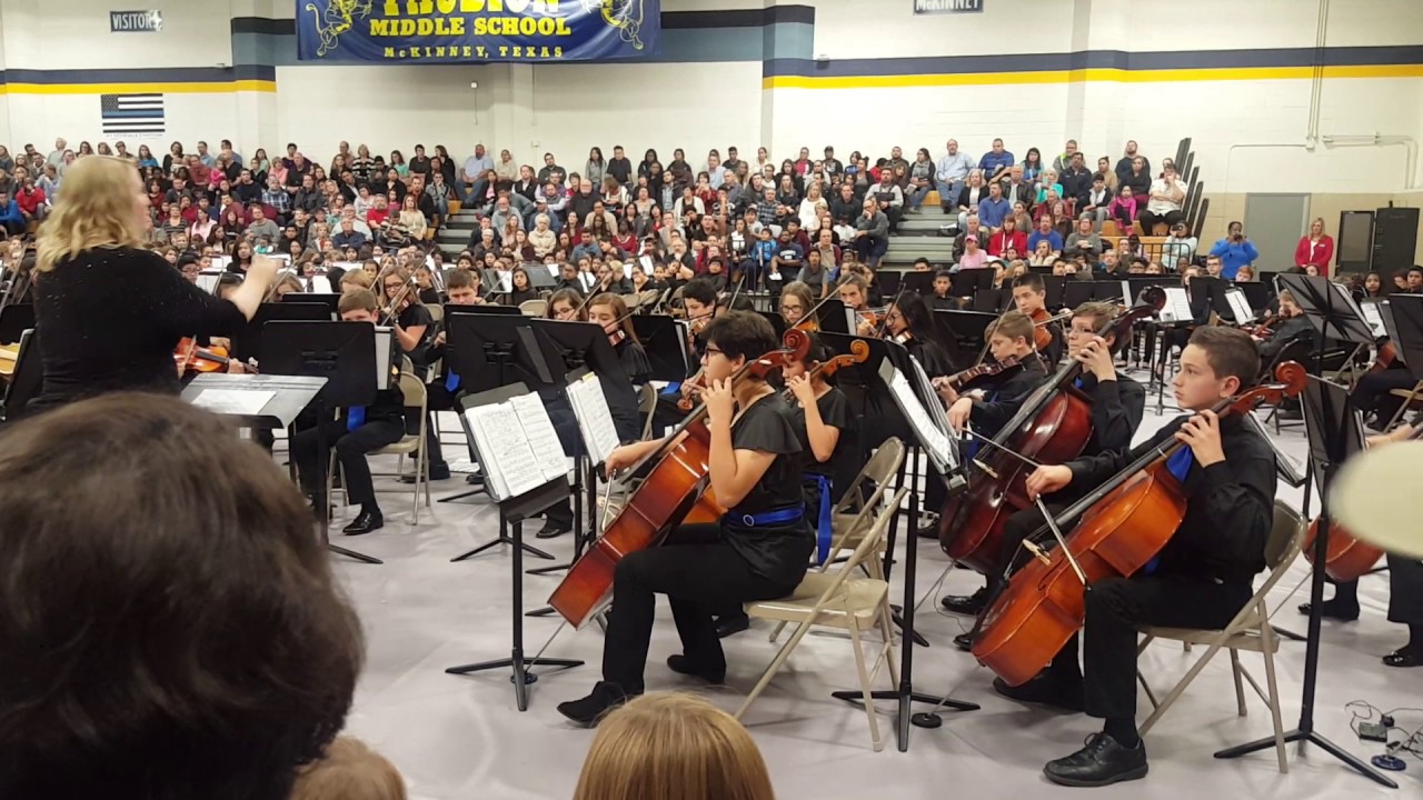 Faubion Middle School Honors Orchestra Leilani Monjaraz - YouTube