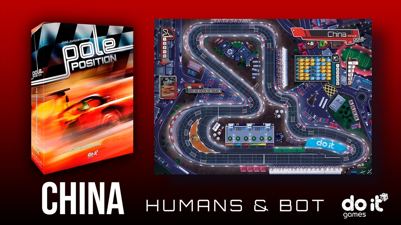 Pole Position race, humans & bot - YouTube