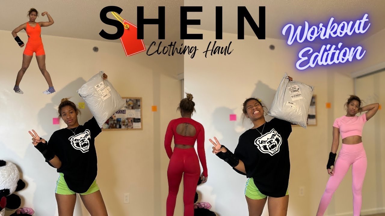 SHEIN CLOTHING HAUL: WORKOUT EDITION 🏋🏽‍♀️😍 - YouTube