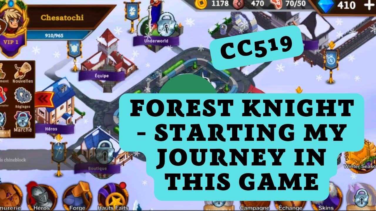 CC519 - Forest Knight - Starting My Journey in this Game - YouTube